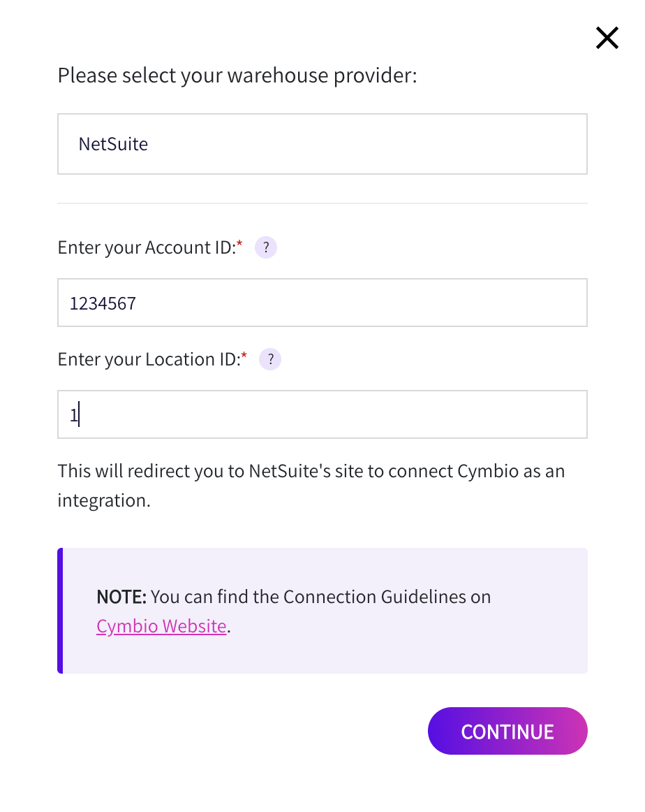 NetSuite Integration Guide - Cymbio