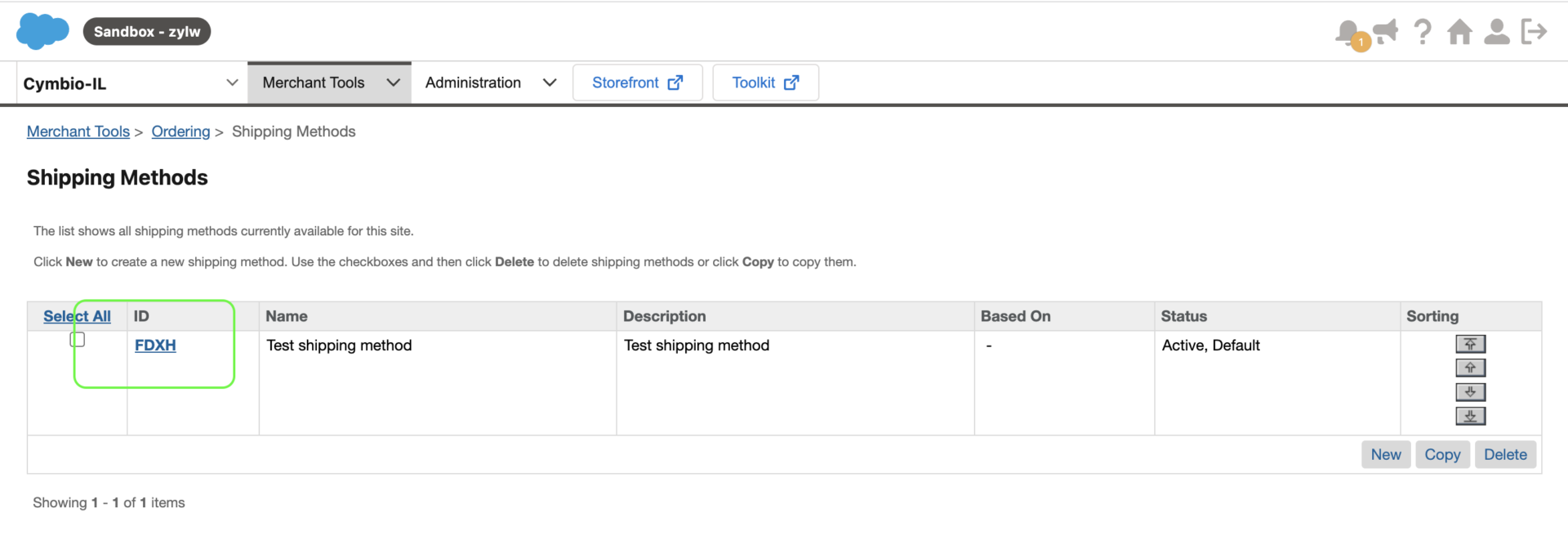 Salesforce Integration - Cymbio